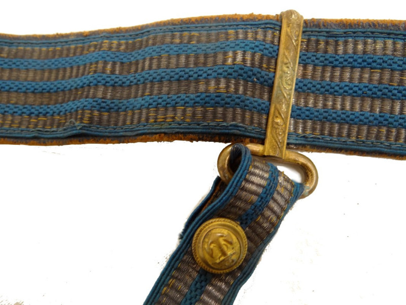 CEINTURON OFFICIER DE MARINE IIIe REPUBLIQUE.