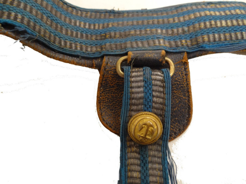 CEINTURON OFFICIER DE MARINE IIIe REPUBLIQUE.