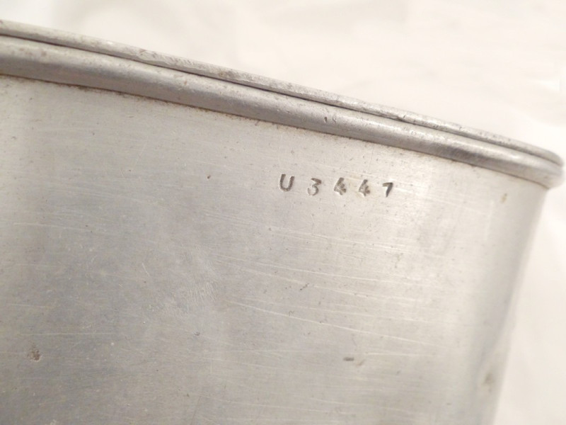 GAMELLE INDIVIDUELLE ARMEE BELGE 1ère GM.