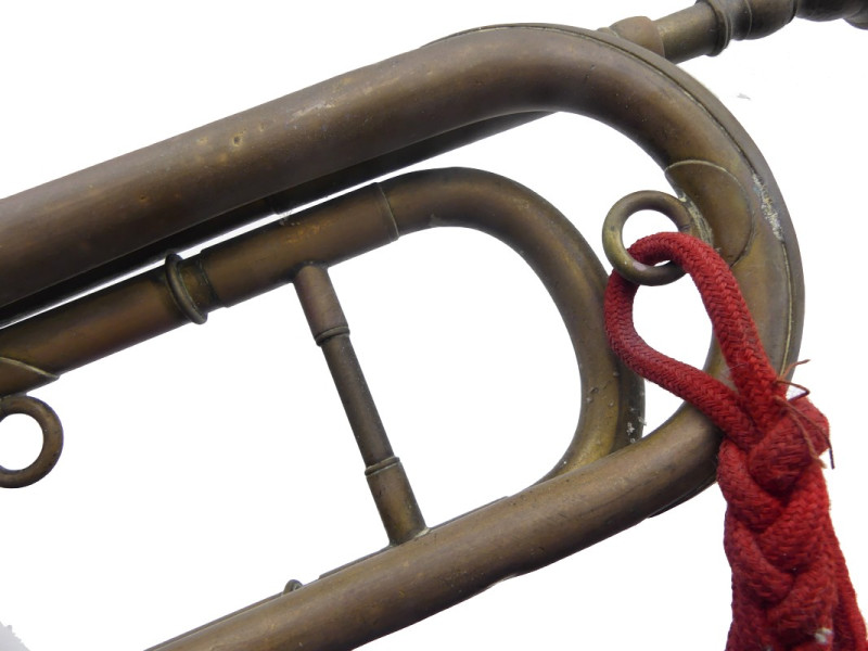 TROMPETTE DE CAVALERIE IVe REPUBLIQUE.