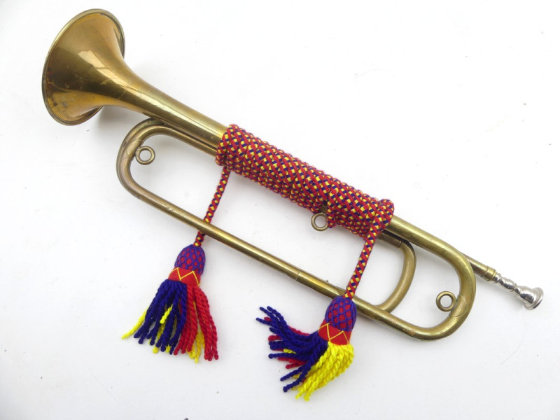 TROMPETTE DE CAVALERIE IIIe REPUBLIQUE.