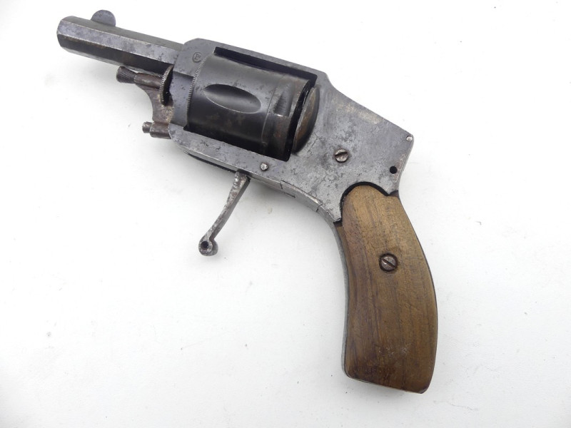REVOLVER DE POCHE HAMMERLESS TYPE BULLDOG
